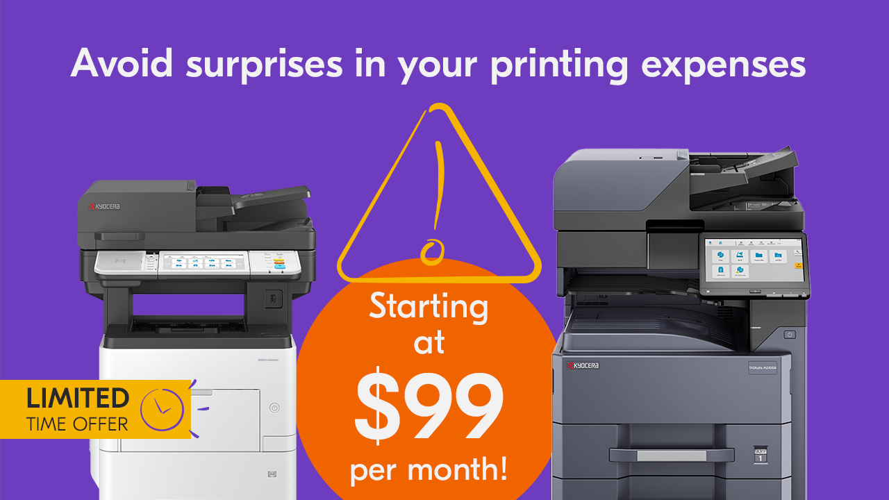 Introducing The Kyocera Unlimited Printer Lease - CBS